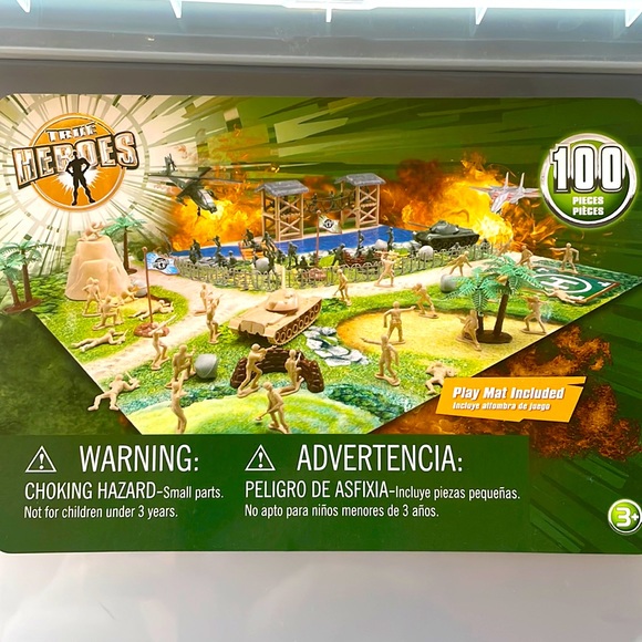 Toys | True Heroes Ultimate Military Playset With Storage Container ...